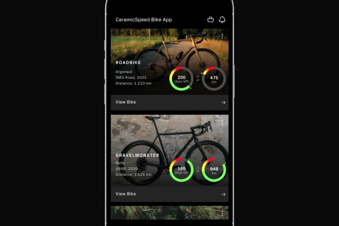 New CeramicSpeed app offers car-style service reminders | Cyclist