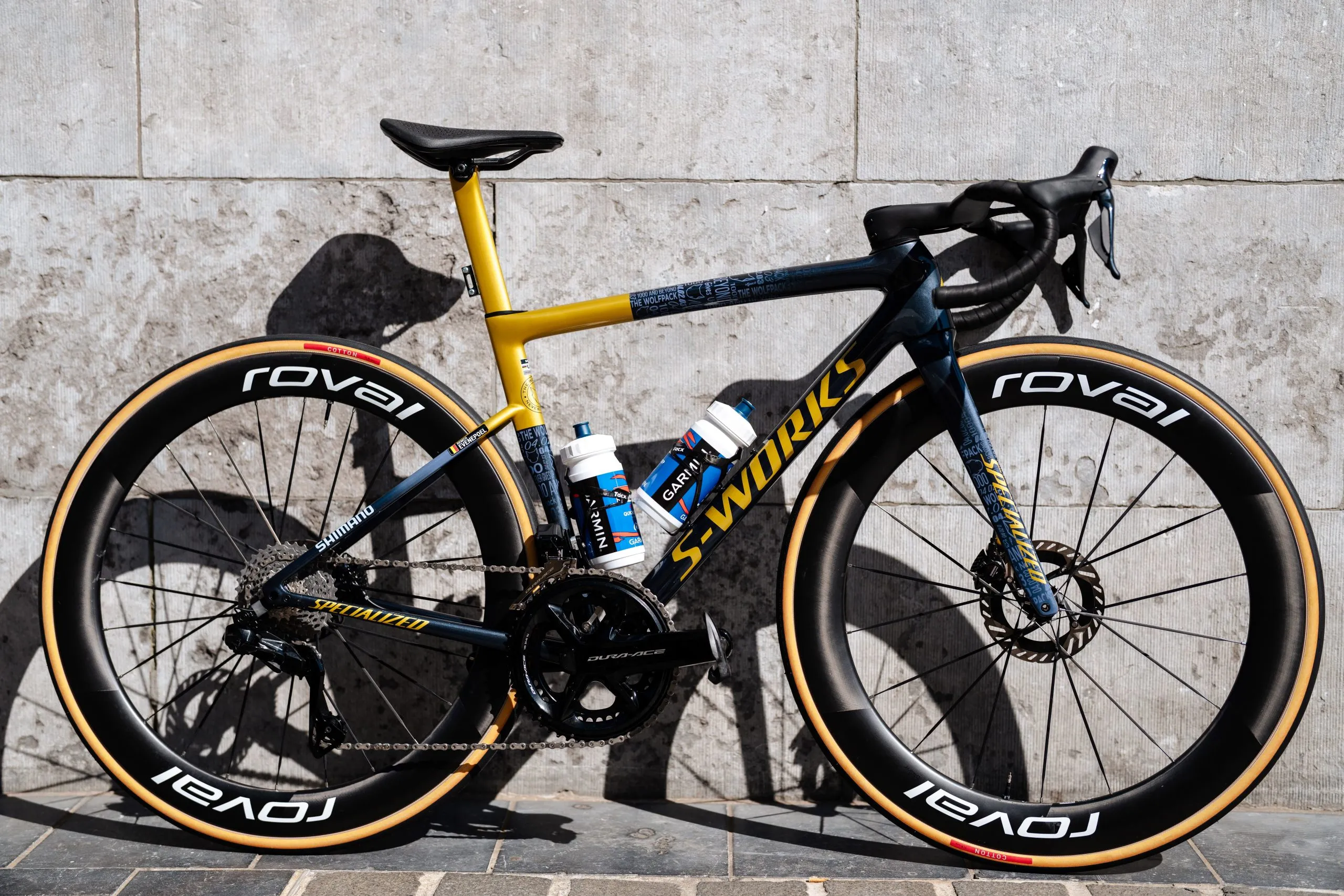 Tour de France bike: Remco Evenepoel's half gold Specialized S-Works ...